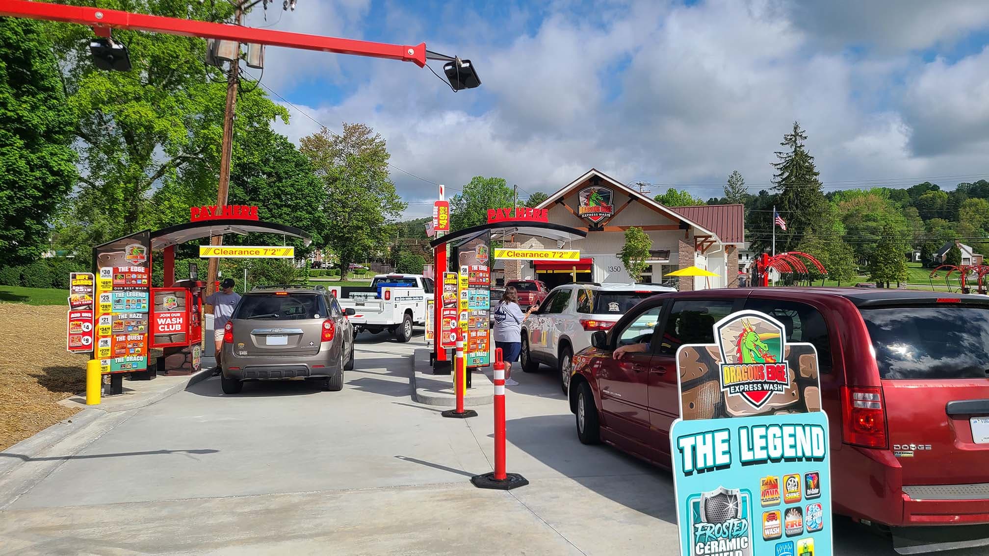 Dragons Edge Express Wash | Membership Car Wash in Marion, VA